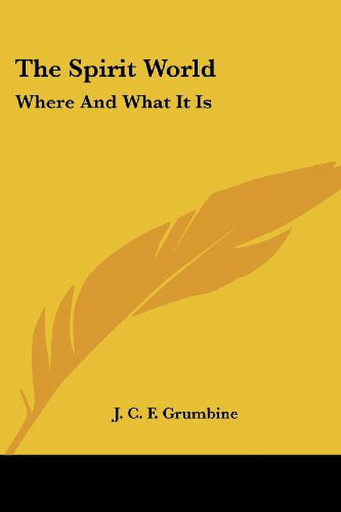 Spirit World: Where And What It Is - Walmart.com