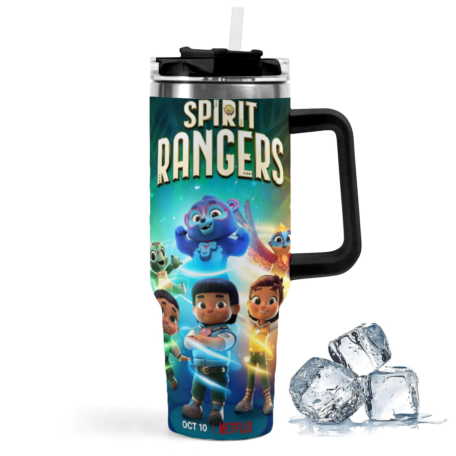 Spirit rangers Large capacity car cup has an iconic print, is durable ...