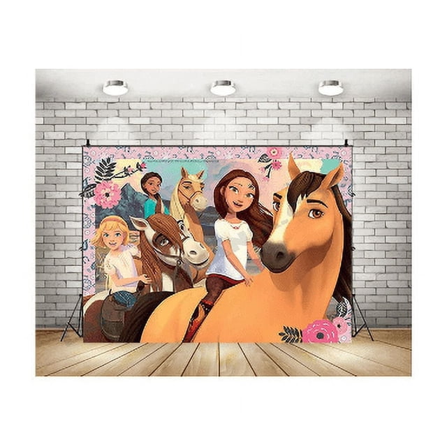 Spirit Riding Free Princess Birthday Party Supplies, Horse Theme ...