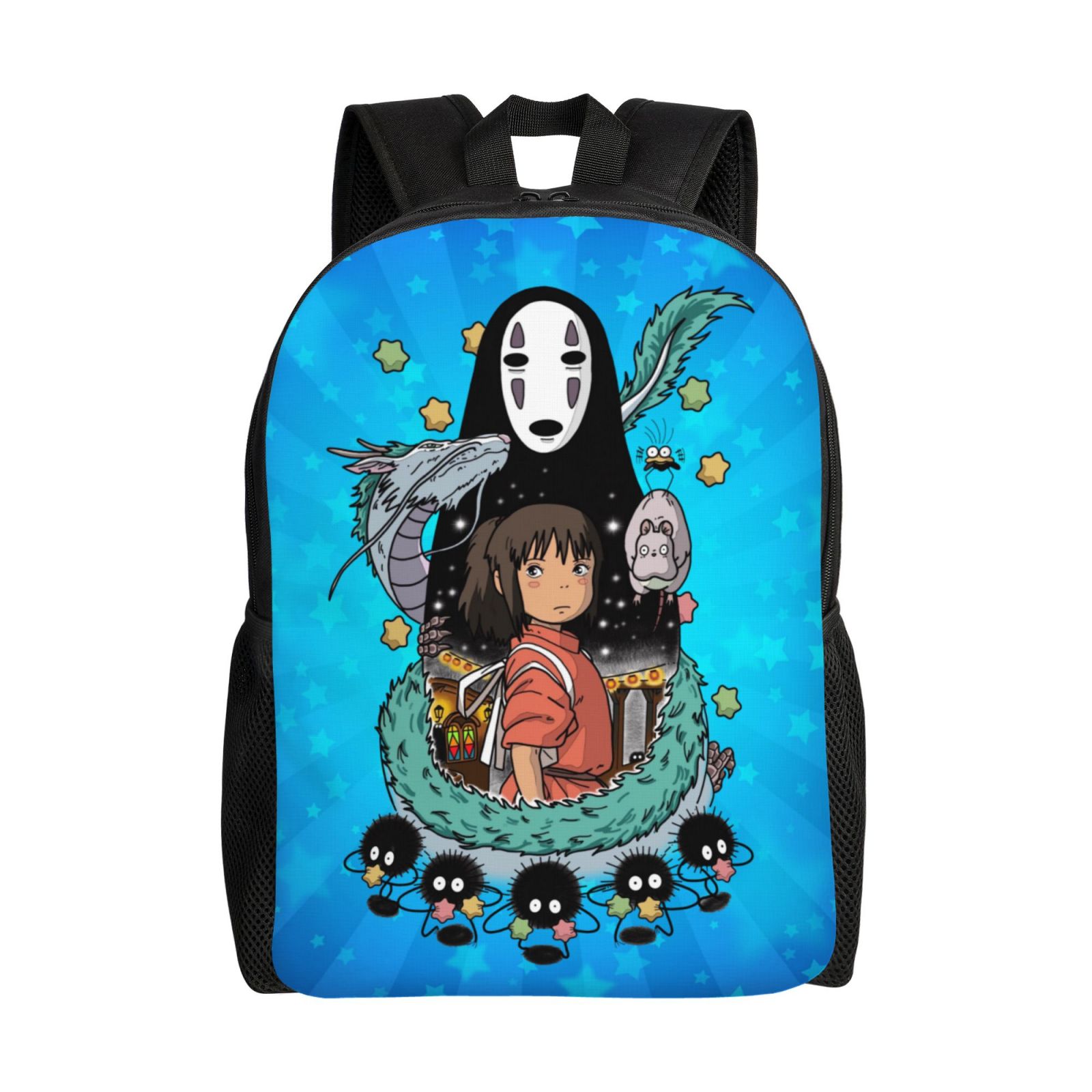 Spirited Away Backpack Cute Anime Large Capacity Multifunction ...