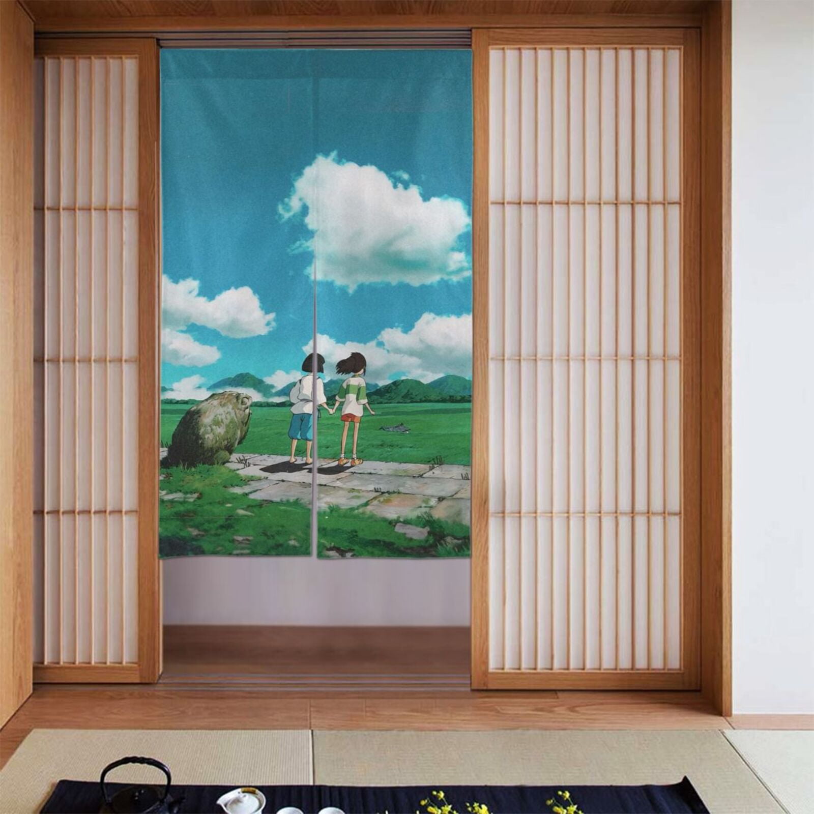 Spirited Away Custom Funny Photo Doorway Curtain, Customized ...
