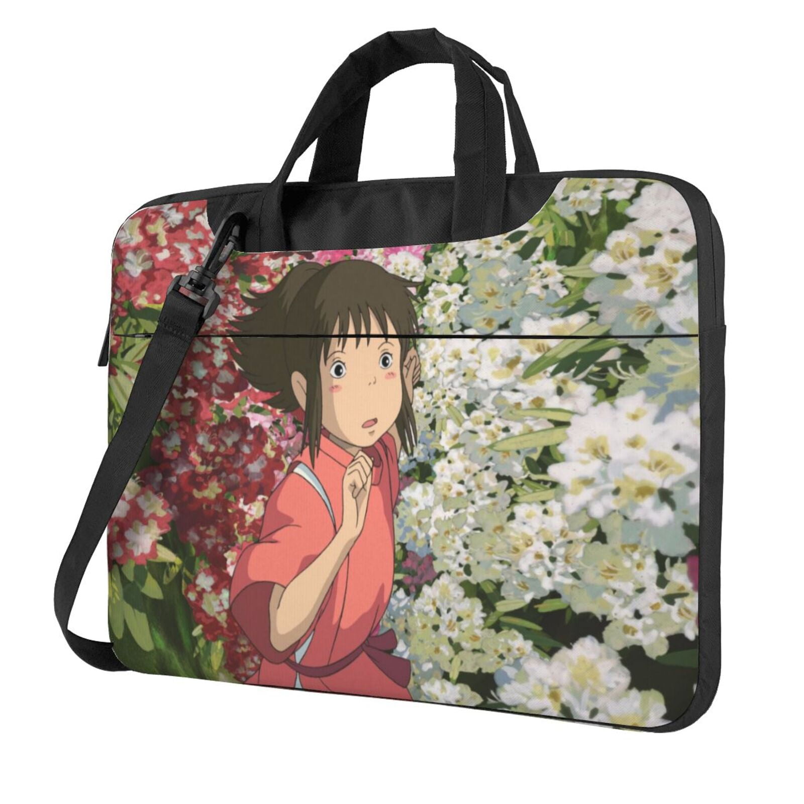 Spirited Away Laptop Shoulder Bag for Women Men, 13 inch Computer ...