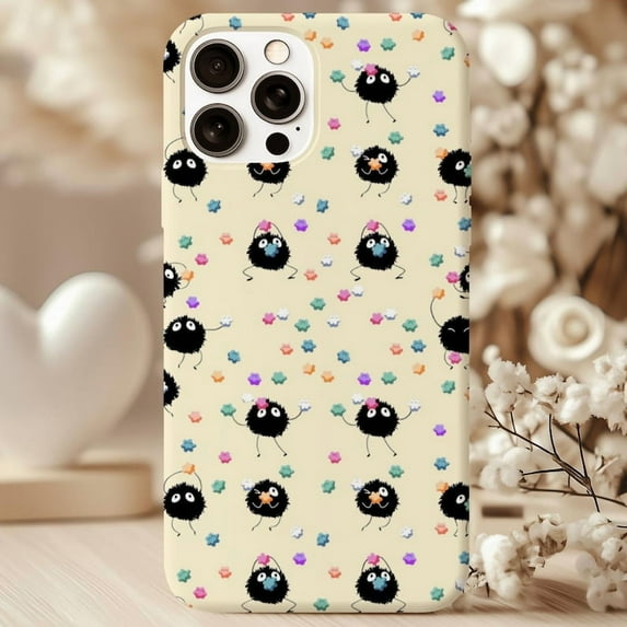 Spirited Away Studio Ghibli Soot Sprite Anime Phone Case with iPhone 17 ...
