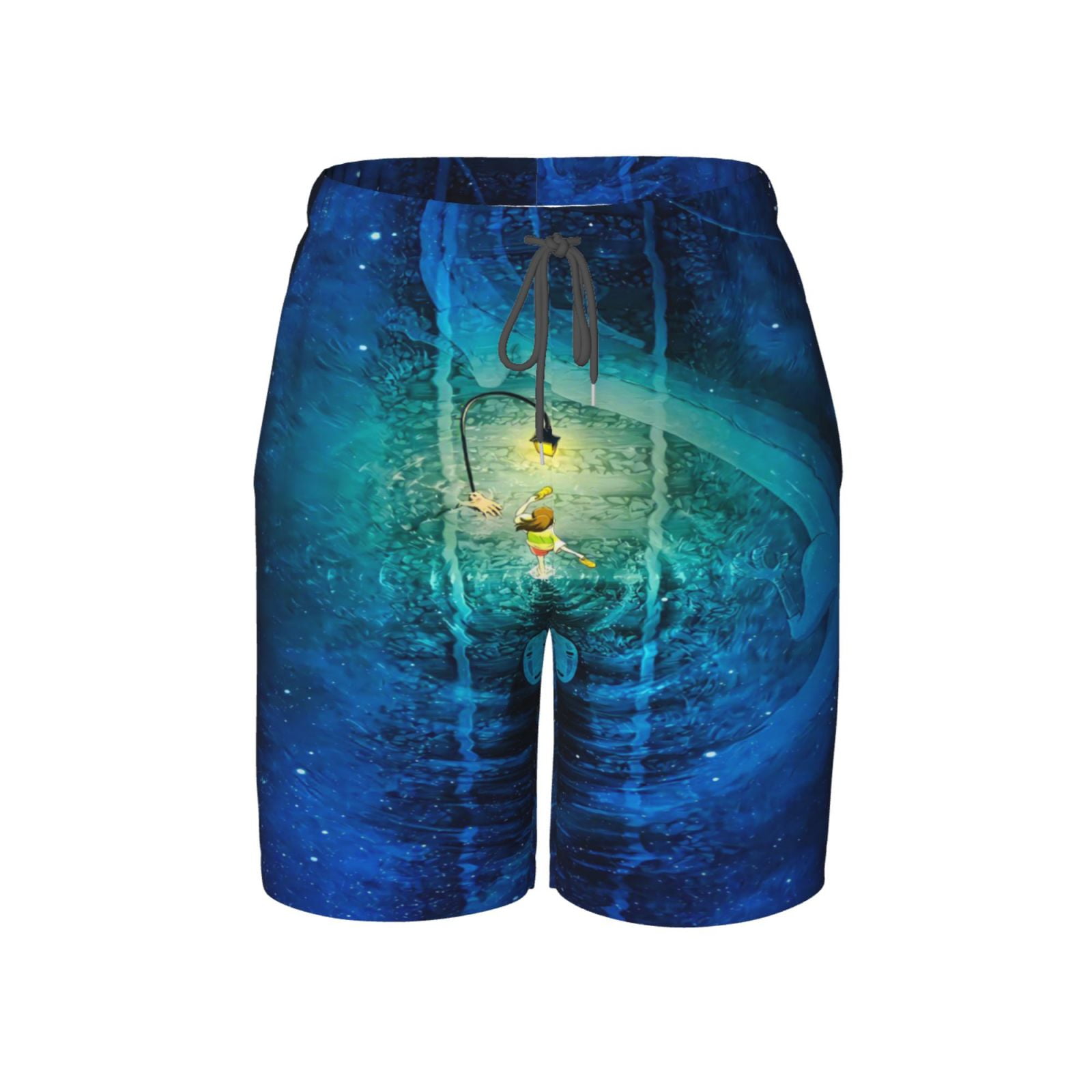 Spirited Awa Swim Trunks for Boys Beach Short with Drawstring Swimsuit ...