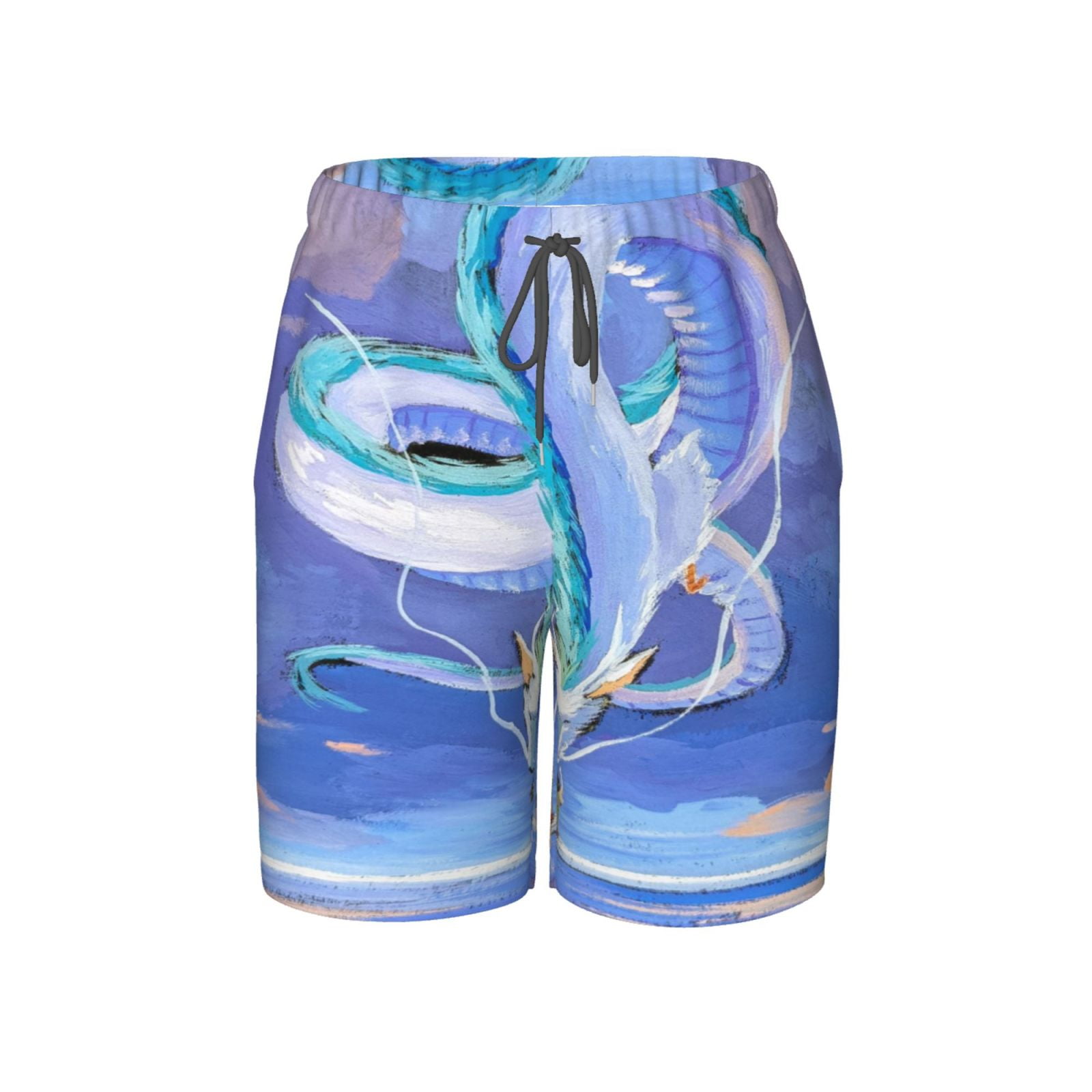 Spirited Awa Swim Trunks for Boys Beach Short with Drawstring Swimsuit ...