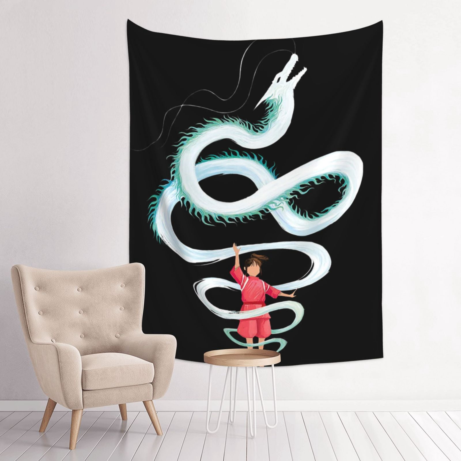Spirited Awa Tapestry Anime Poster Large Background Wall Art Bedroom ...