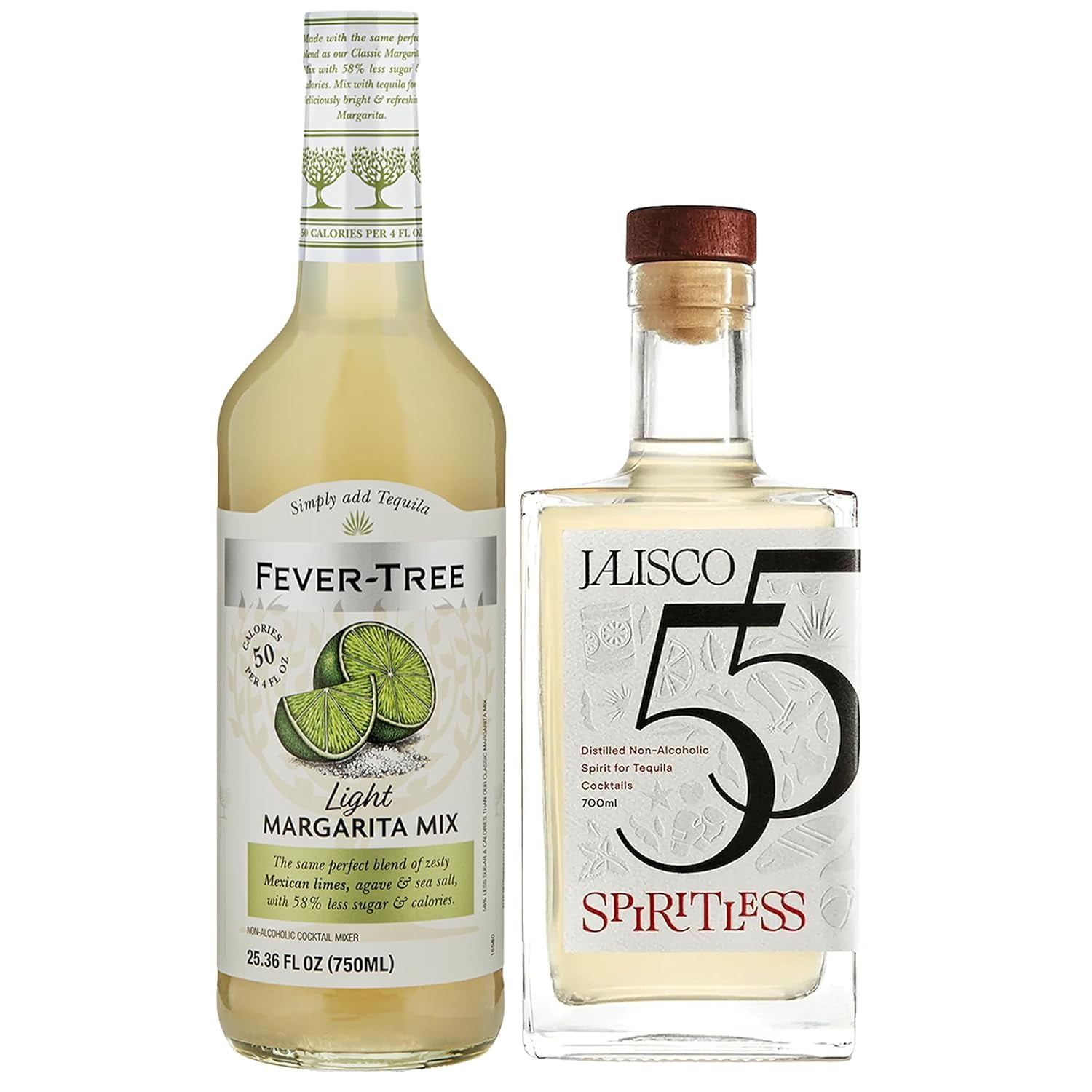 Spiritless Jalisco 55 Distilled Non-Alcoholic Tequila Bundle with ...