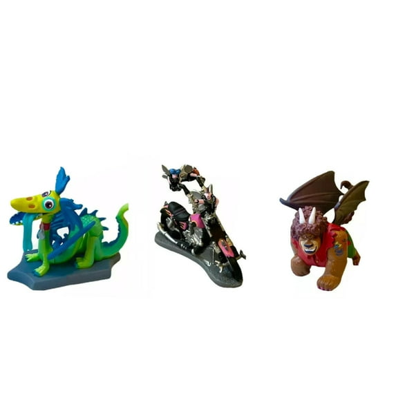 Spirits Motorcycle Manticore Blazey Dragon 3 Cake Toppers Onward Figure ...