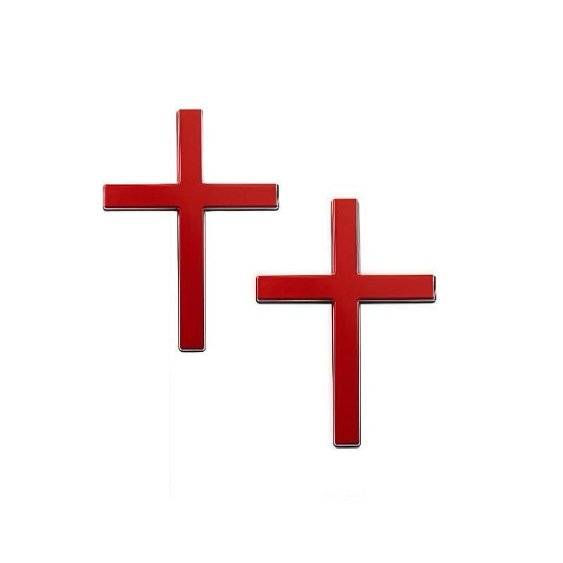 Spiritual Car Decals 2-Pack - Fade-Resistant Vinyl Window Stickers for ...