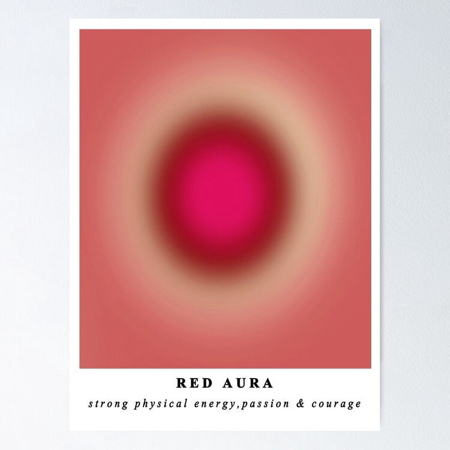 Spiritual Dark Red Aura Gradient Ombre Sombre Abstract ,Human Aura ...