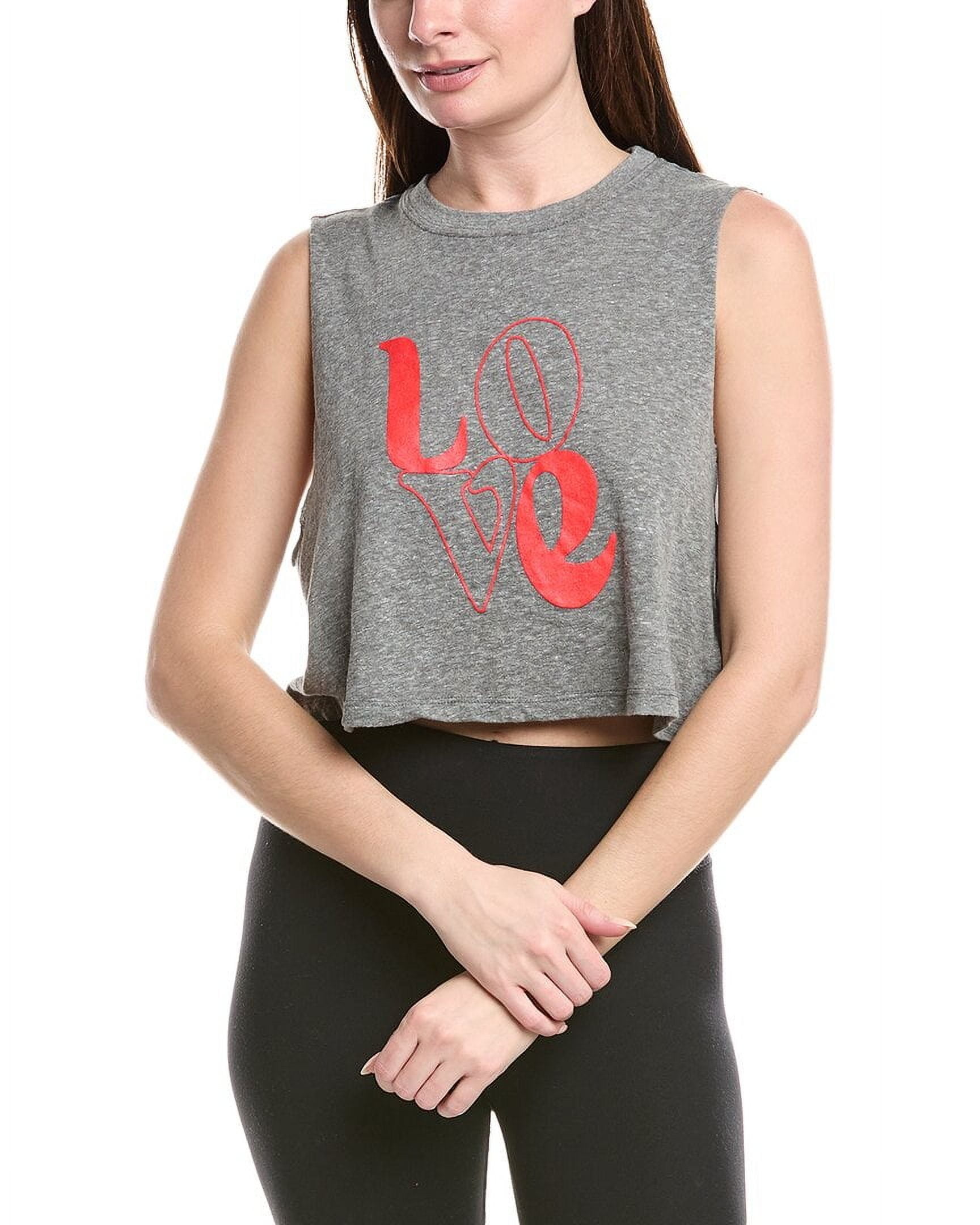 Spiritual Gangster womens Love Callie Crop Tank, m, Grey - Walmart.com