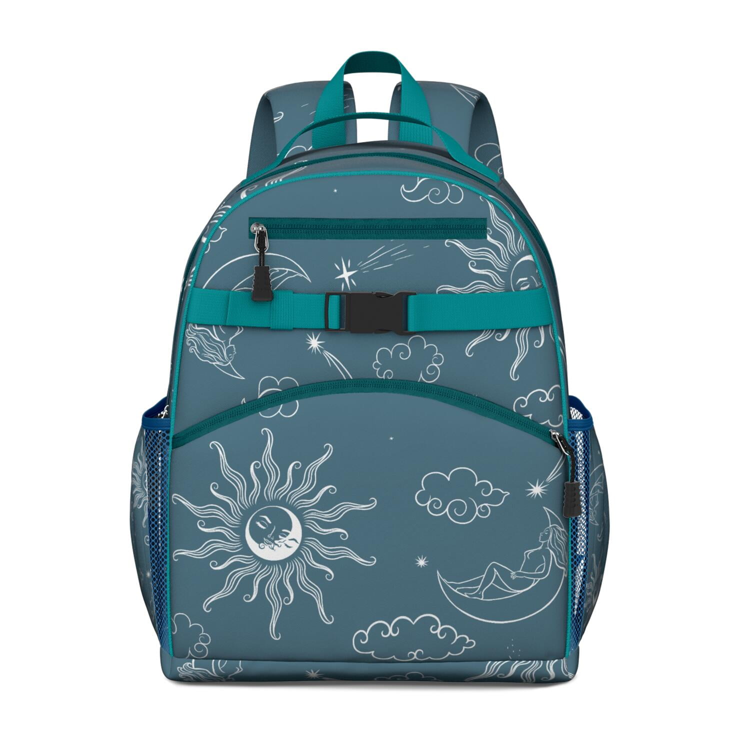 Spiritual Gothic Print Durable Daypack - Adjustable Waterproof Backpack ...