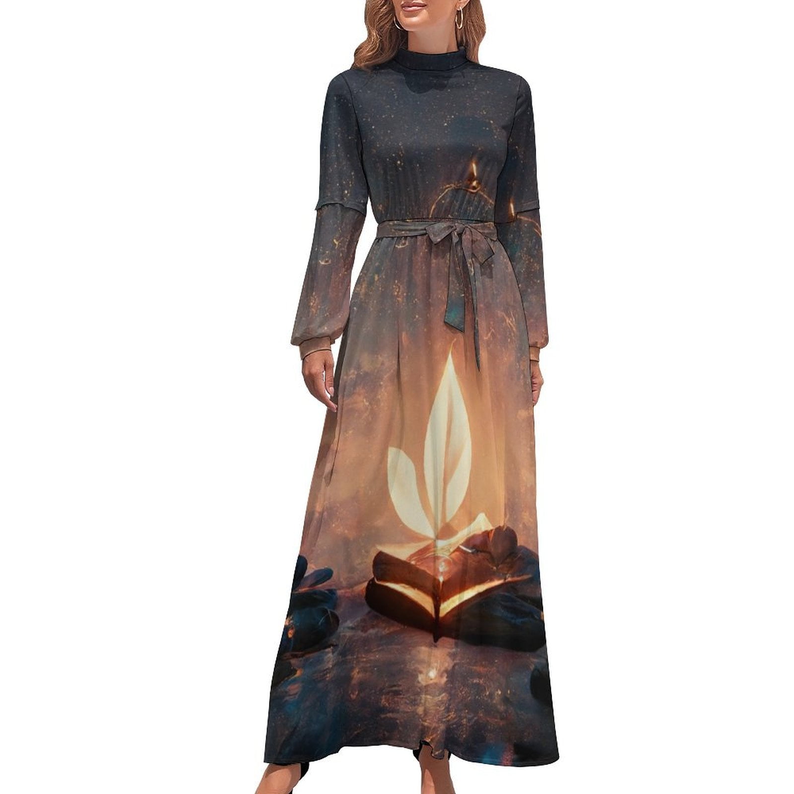 Spiritual Healer with Her Self love Journal Long Dress elegant party ...