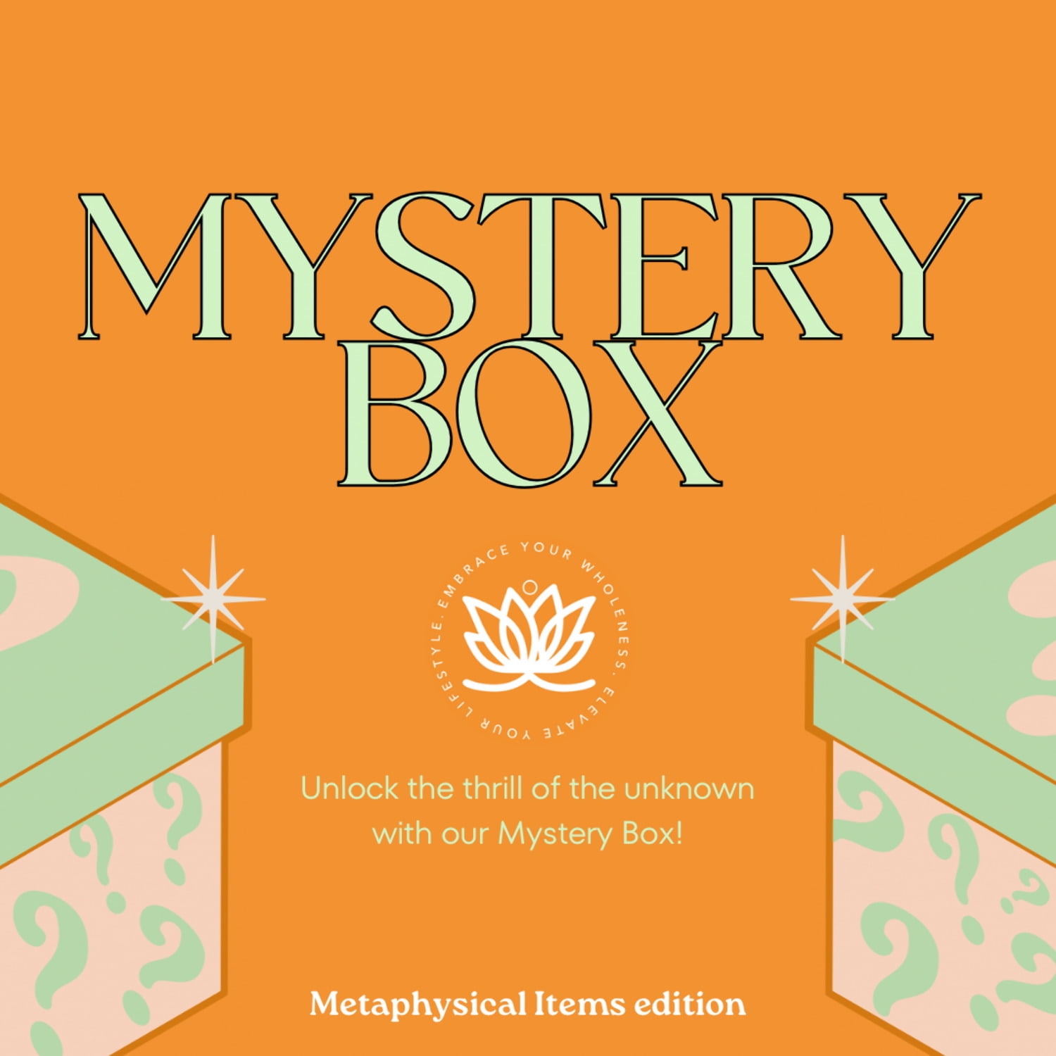 Spiritual Mindful Box - Mystery Crystal Box - Walmart.com