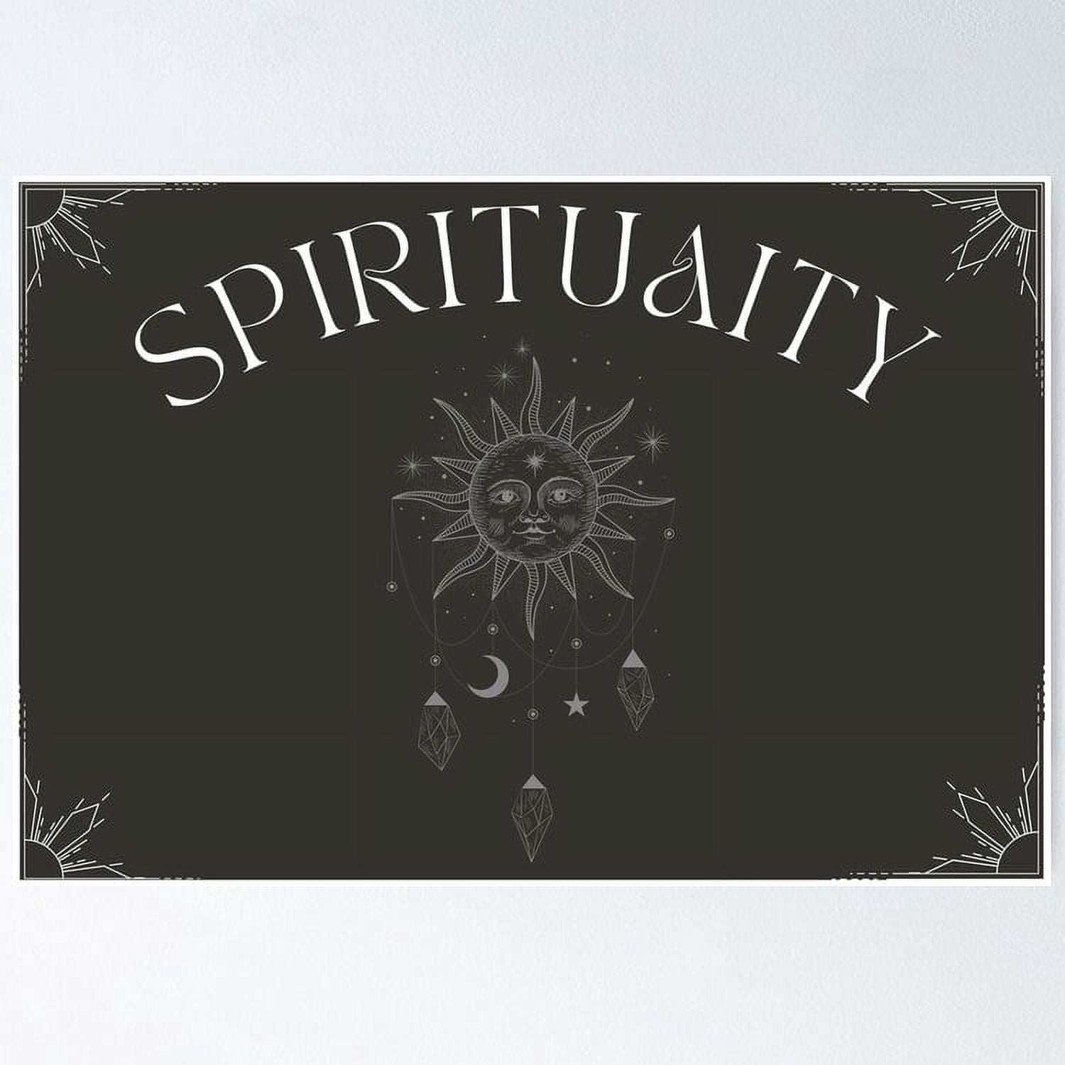 Spirituality Poster- Unframed Poster | Wall Art | Perfect For Home ...