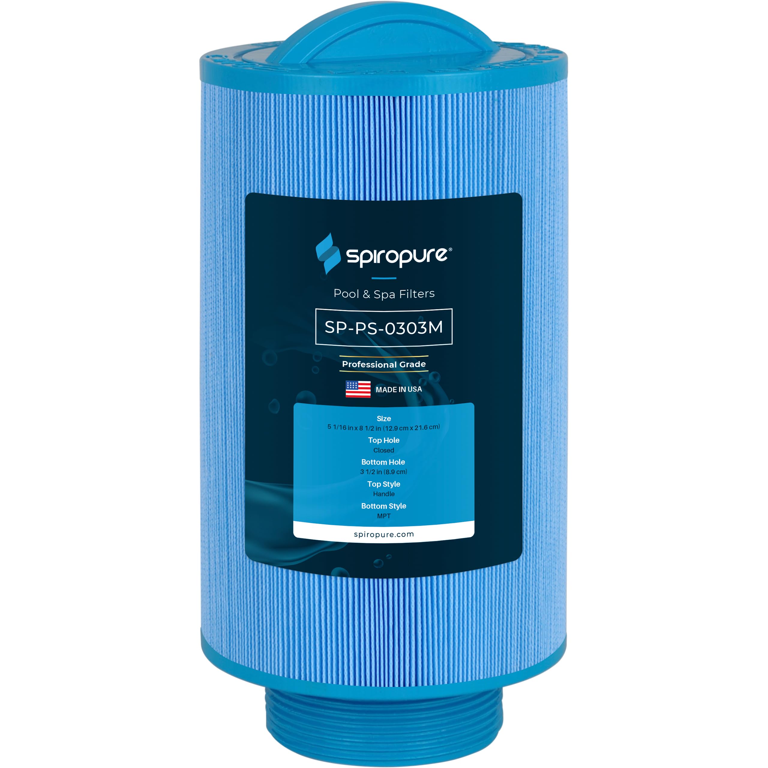 SpiroPure Replacement for Pleatco PLAS35 PLAS35-M Unicel 5CH-203 5CH ...