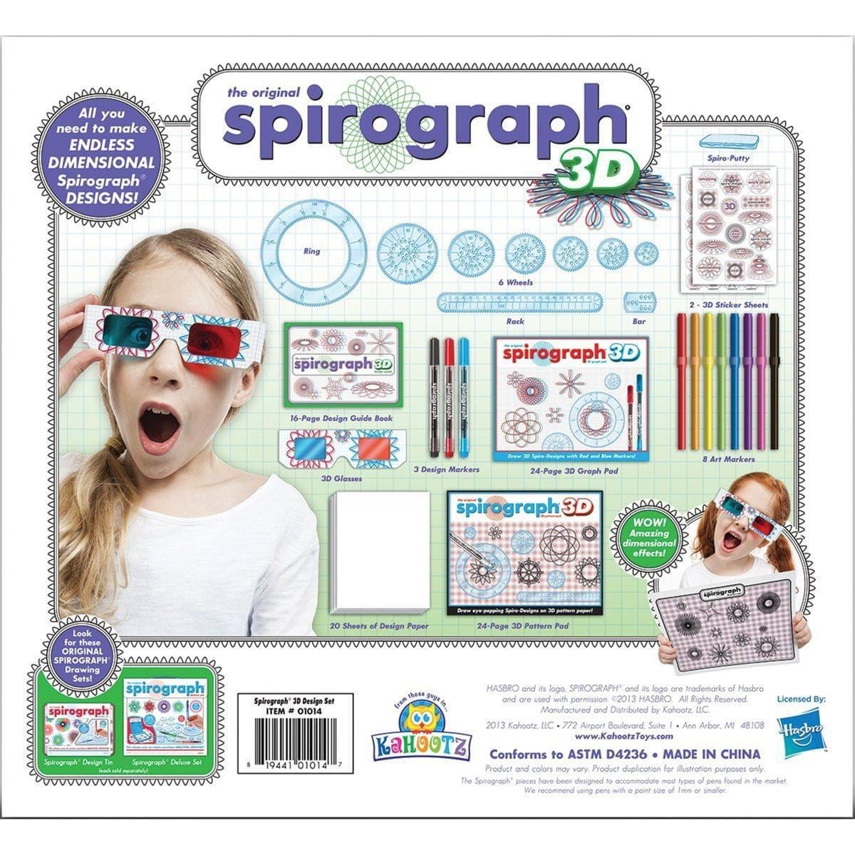 Spirograph 3D Kit - Walmart.com