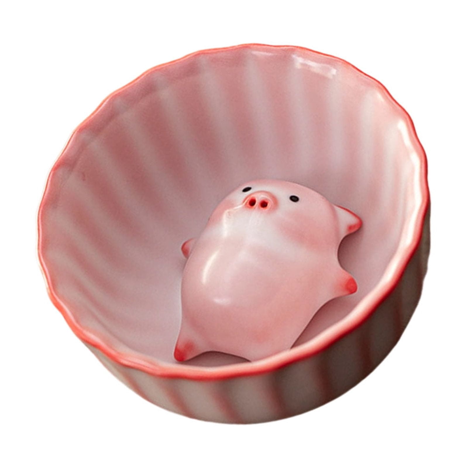 Spit Bubble Under Bottom Funny Teacups Cartoon Ceramics Pippy Figurine ...