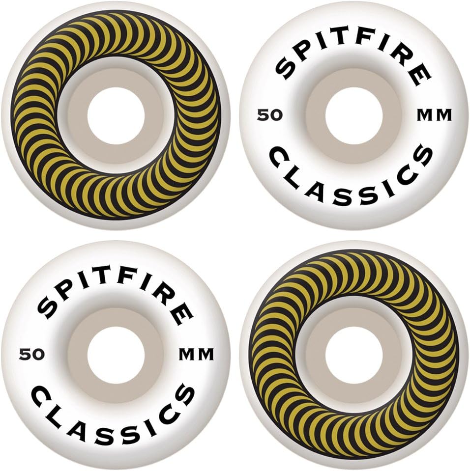 Spitfire Classic Series High Performance Skateboard Wheel (Set of 4 ...