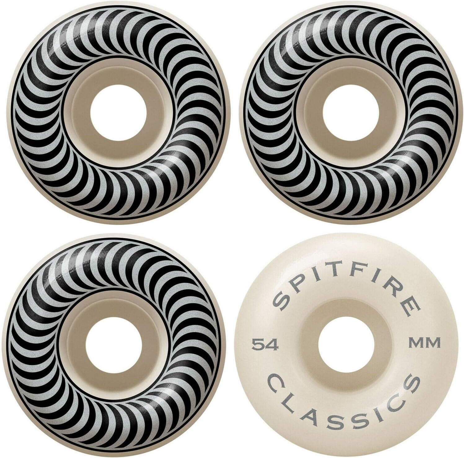 Spitfire Classic Skateboard Wheels Set of 4 - Walmart.com