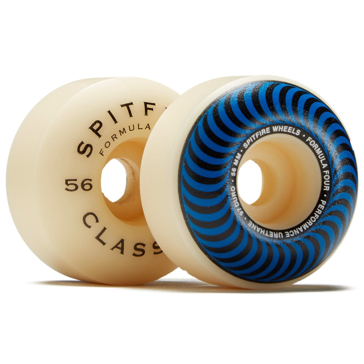 Spitfire F4 97 Classic Wheels Set Natural Blue 56 - Walmart.com
