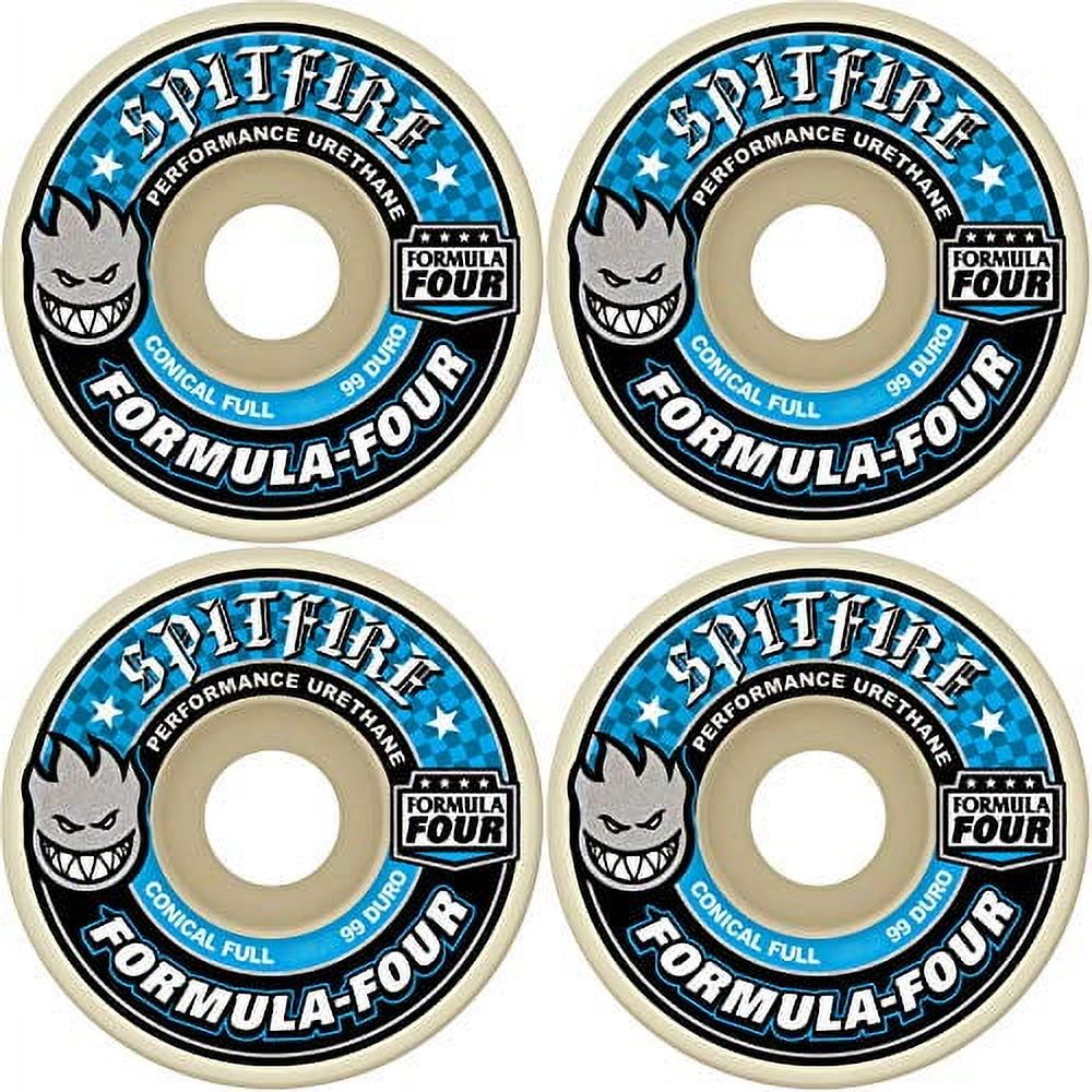 Spitfire Formula 4 99Du Conical 4 Wheels - Walmart.com