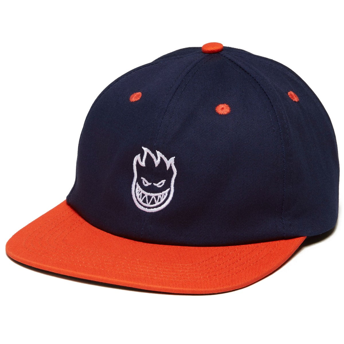 Spitfire Lil Bighead Embroidered Hat Navy Red White Clipback - Walmart.com