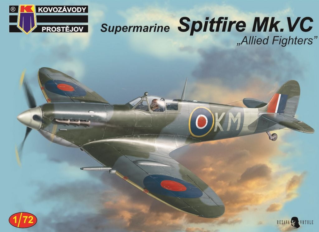 Spitfire Mk Vc Czech & Polish, 303, 312 Squadron (1/72 model kit ...