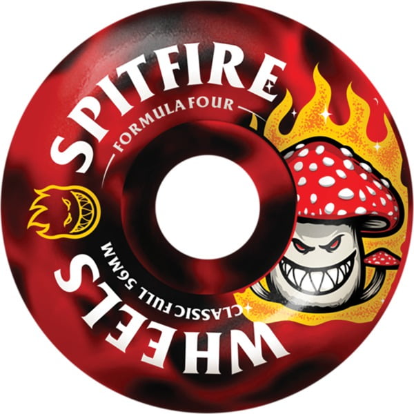 Spitfire Wheels Formula Four Classic Full Shroom Bighead Red / Black ...