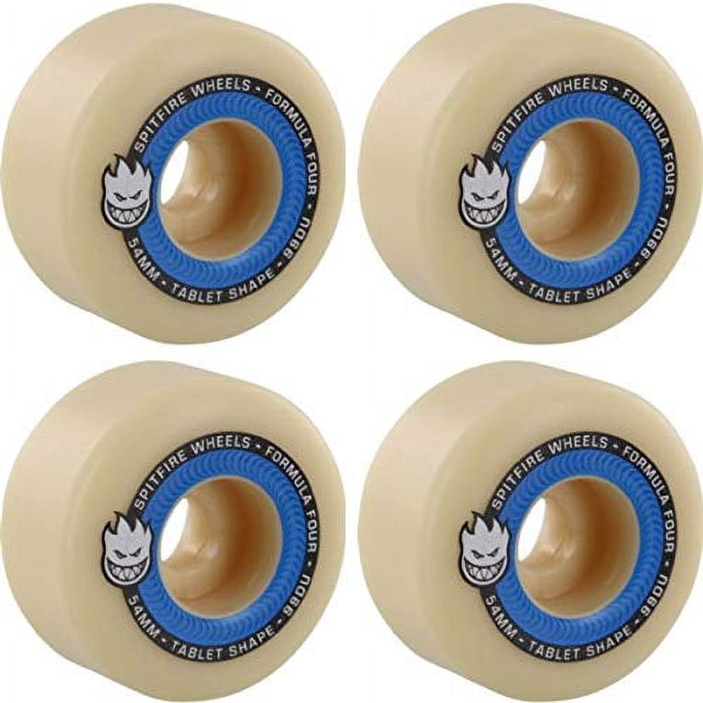 Spitfire Wheels Formula Four Tablets Natural/Blue Skateboard Wheels ...
