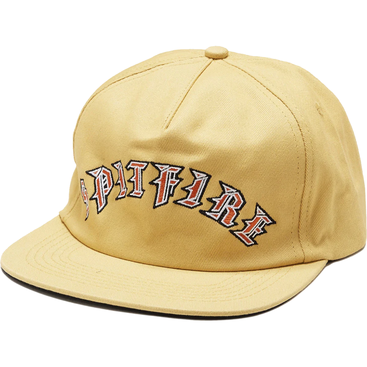 Spitfire Wheels Old E Arch Gold Snapback Hat - Walmart.com