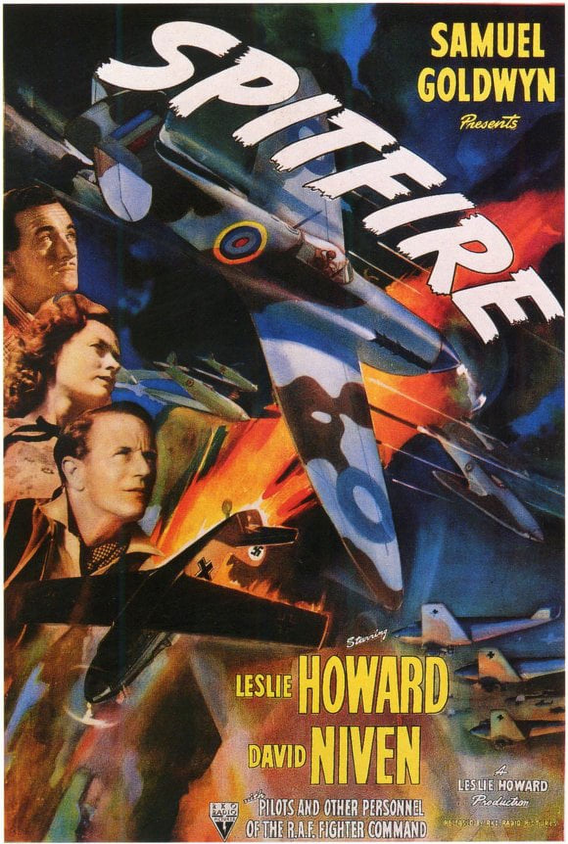 Spitfire - movie POSTER (Style A) (11" x 17") (1943) - Walmart.com