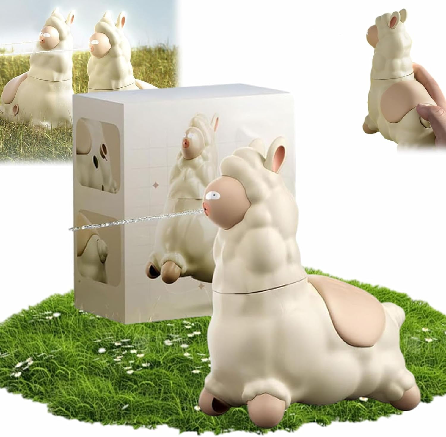 Spitting Llama Water Toy, Alpaca Interactive Water Sprayer, Push to ...