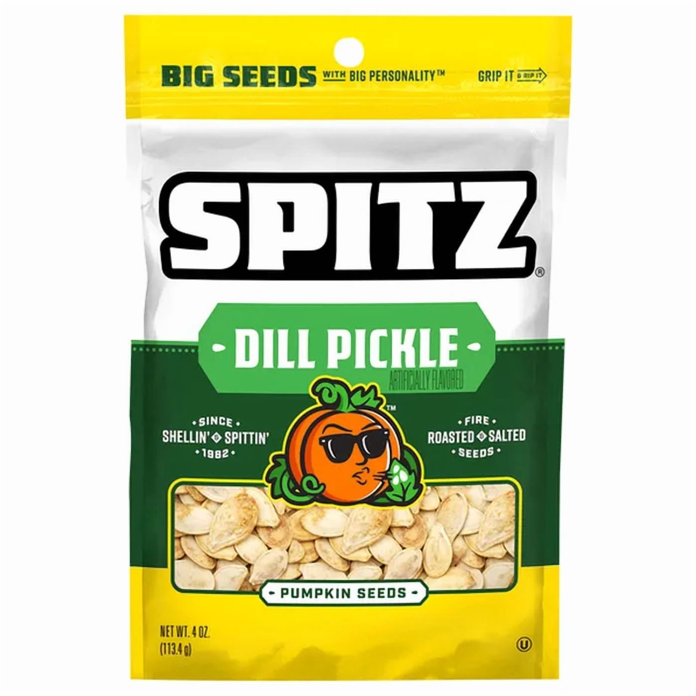 Spitz Dill Pickle Pumpkin Seeds, 4 oz (Pack of 9) - Walmart.com