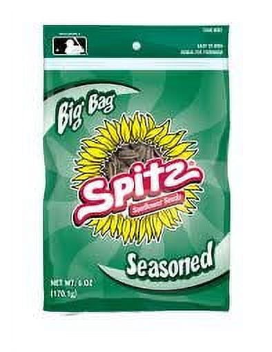 Spitz Seasoned Flavored Sunflower Seeds 6 oz. (Pack of 10) - Walmart.com