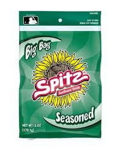 Spitz Seasoned Sunflower Seeds, 6 oz Bag, Roasted Kernels, Bold Flavor ...