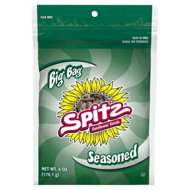 Spitz Seasoned Sunflower Seeds, 6 oz - Walmart.com