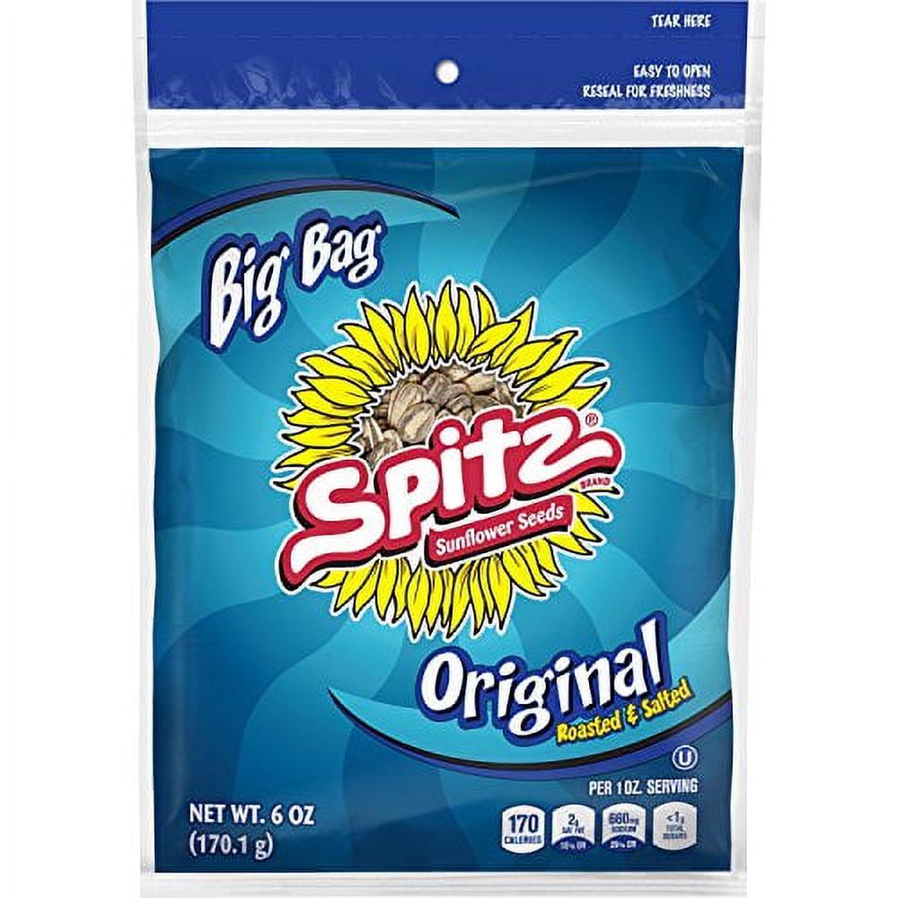 Spitz Sunflower Seeds, Original, 6 Ounce (Pack of 9) - Walmart.com