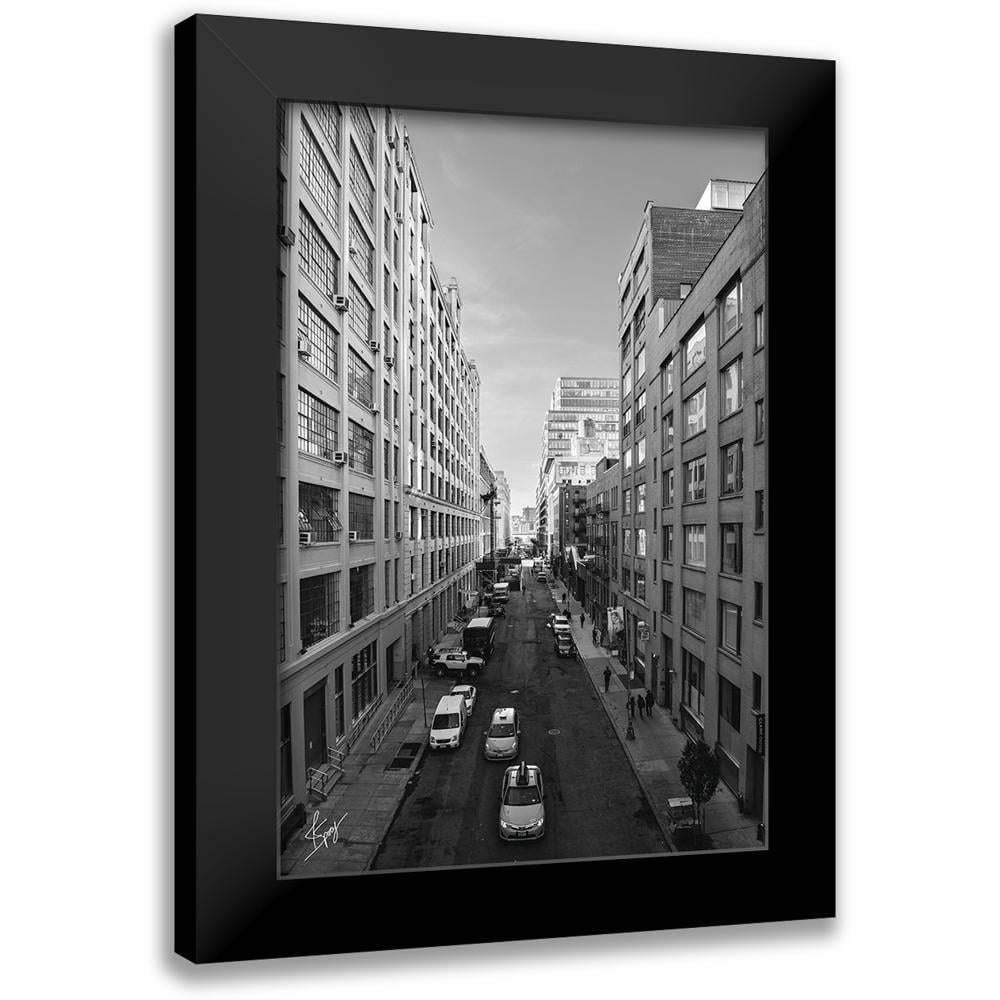 Spivey, Justin 11x14 Black Modern Framed Museum Art Print Titled ...