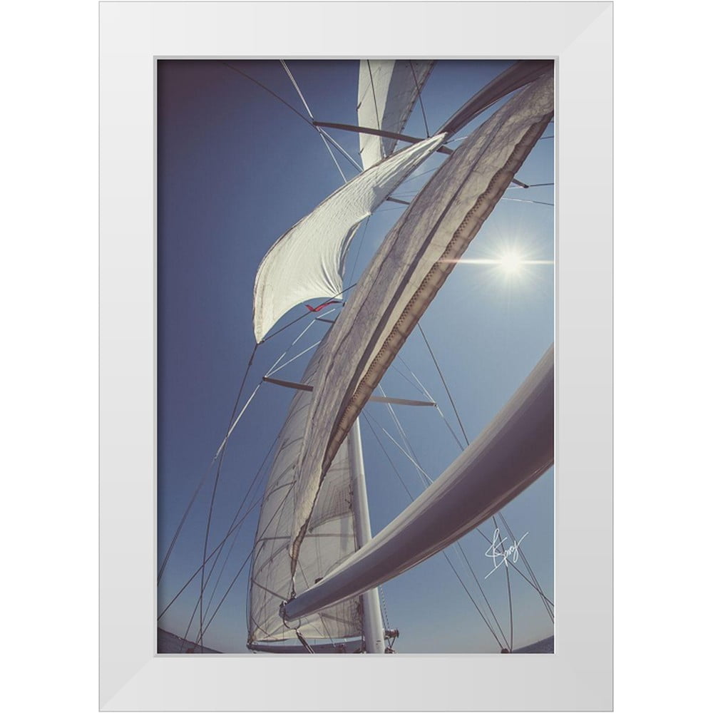 Spivey, Justin 11x14 White Modern Wood Framed Museum Art Print Titled ...