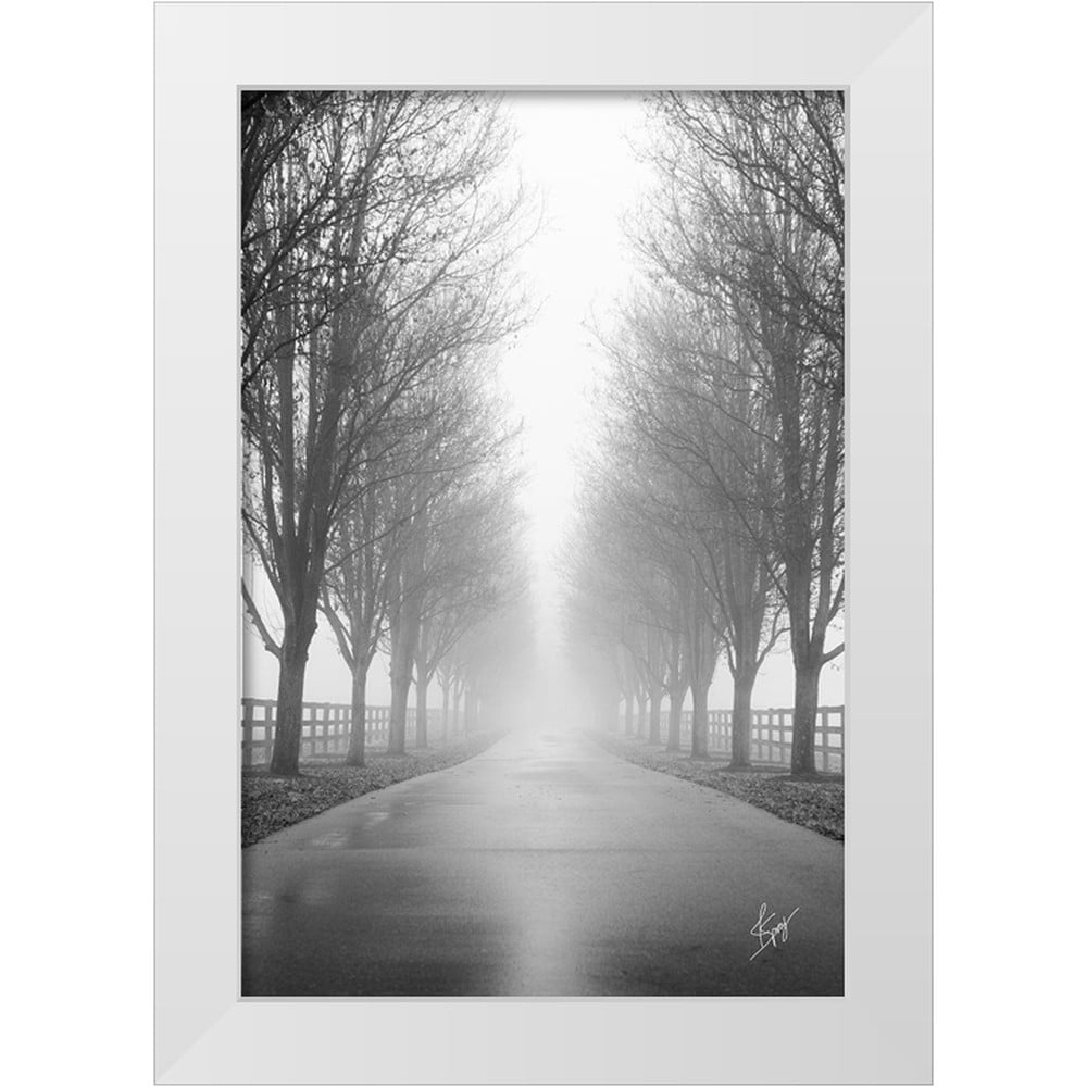 Spivey, Justin 11x14 White Modern Wood Framed Museum Art Print Titled ...