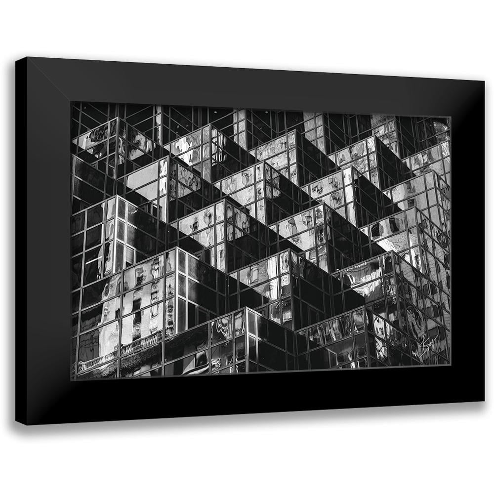 Spivey, Justin 18x13 Black Modern Framed Museum Art Print Titled ...