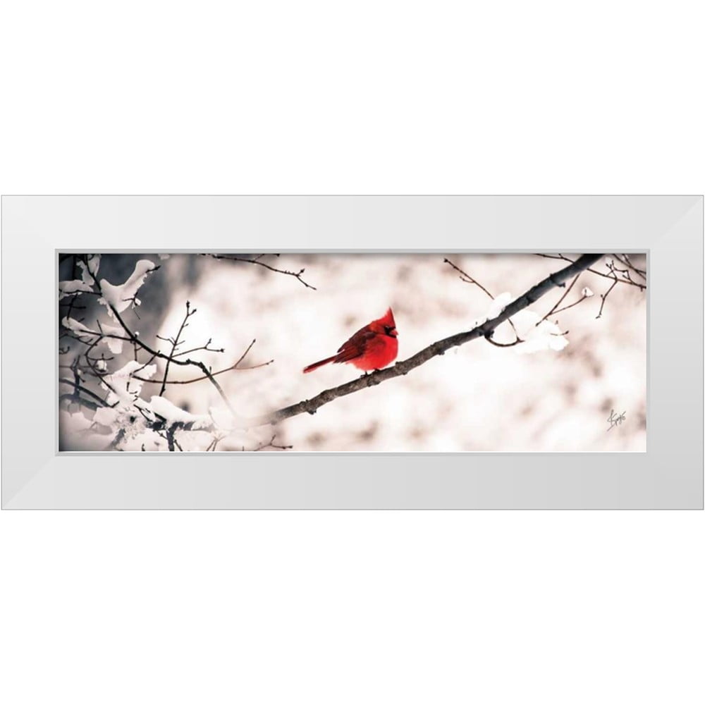Spivey, Justin 18x9 White Modern Wood Framed Museum Art Print Titled ...