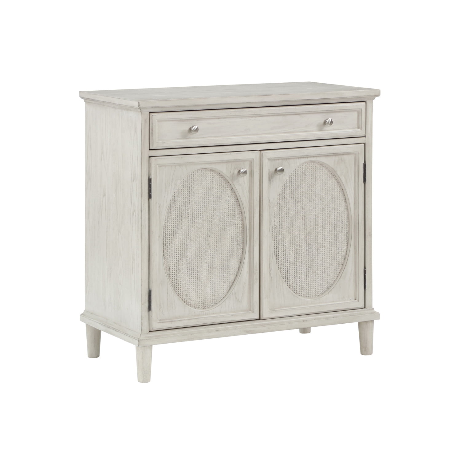 Coast to Coast Spivey Light Grey Two Door One Drawer Cabinet - Walmart.com