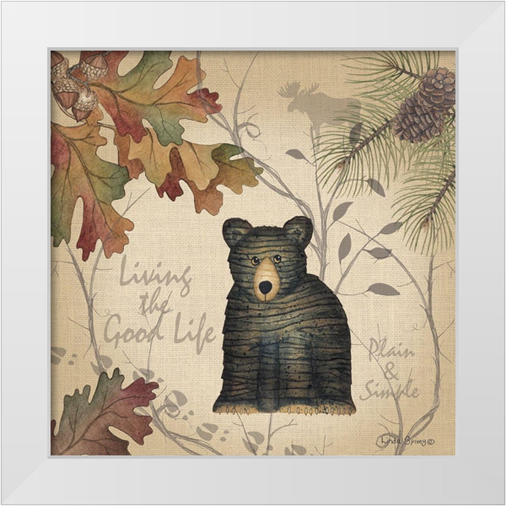 Spivey, Linda 12x12 White Modern Wood Framed Museum Art Print Titled ...