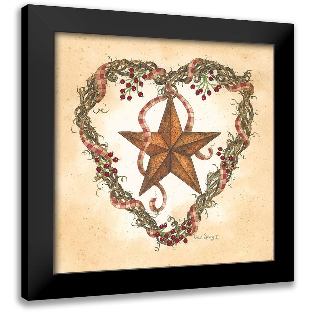 Spivey, Linda 15x15 Black Modern Framed Museum Art Print Titled ...