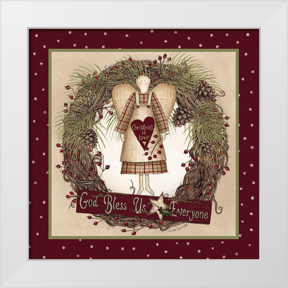 Spivey, Linda 15x15 White Modern Wood Framed Museum Art Print Titled ...