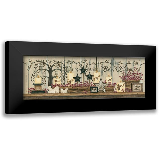 Spivey, Linda 18x9 Black Modern Framed Museum Art Print Titled - Willow ...