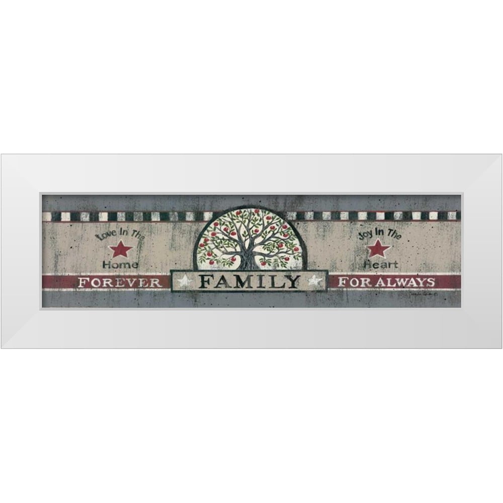 Spivey, Linda 32x12 White Modern Wood Framed Museum Art Print Titled ...