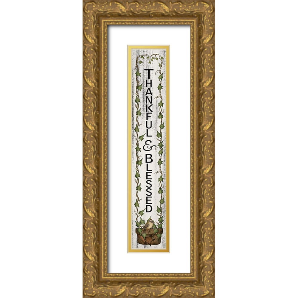 Spivey, Linda 9x32 Gold Ornate Wood Framed with Double Matting Museum ...